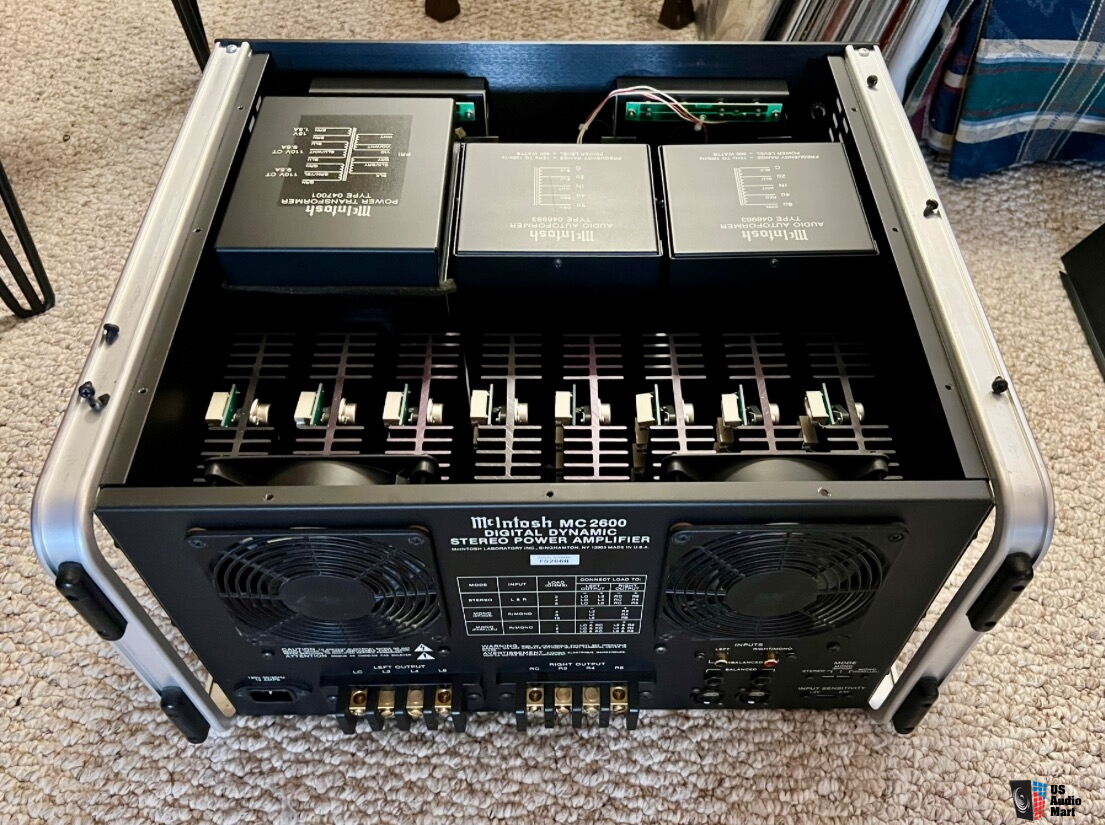 RARE McIntosh MC2600 amplifier-Near Mint Photo #5751992 - US Audio Mart