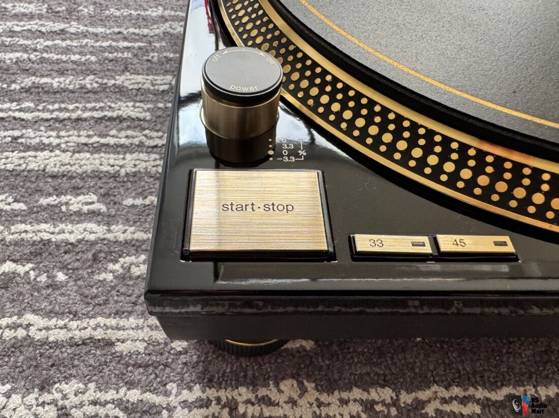 Technics SL-1200LTD Gold Limited Edition Direct Drive Turntable No 3611 ...