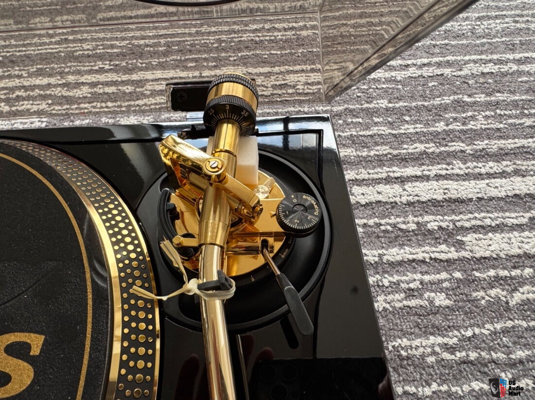 Technics SL-1200LTD Gold Limited Edition Direct Drive Turntable No 3611 ...