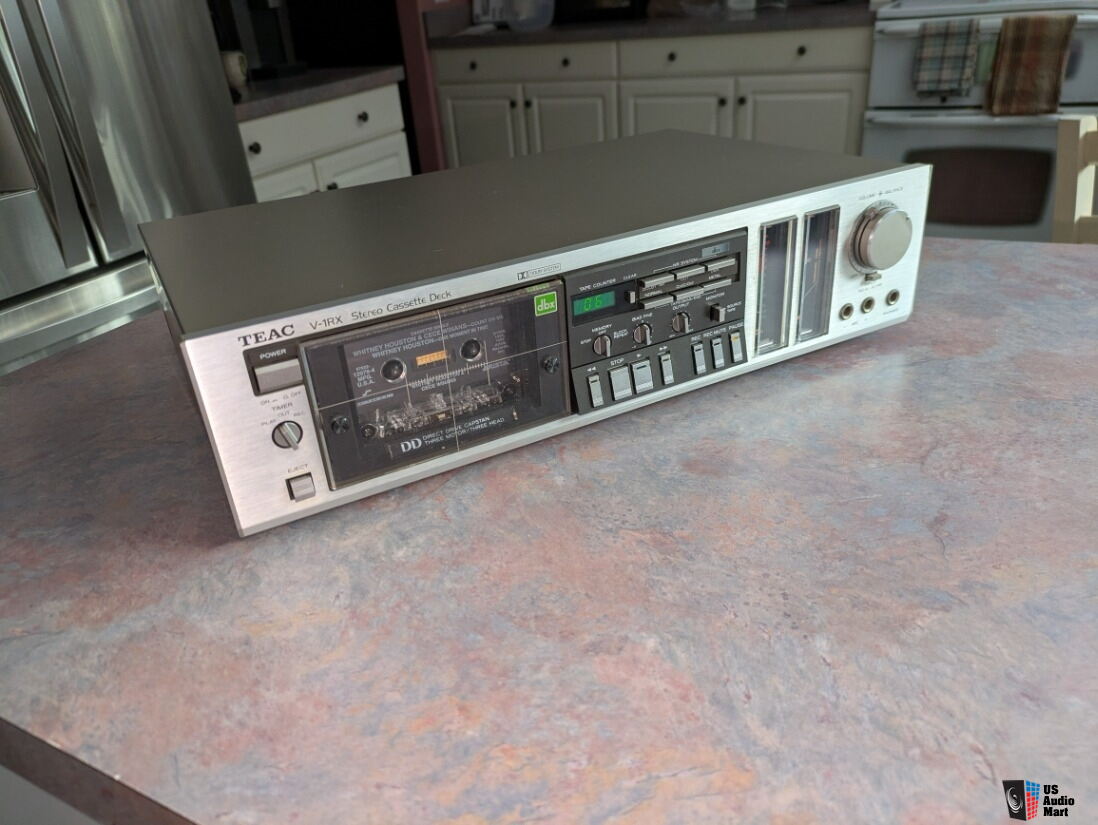 TEAC V-1RX Stereo Cassette Deck 3 Head 3 Motor Dolby DBX - Ultra Rare ...