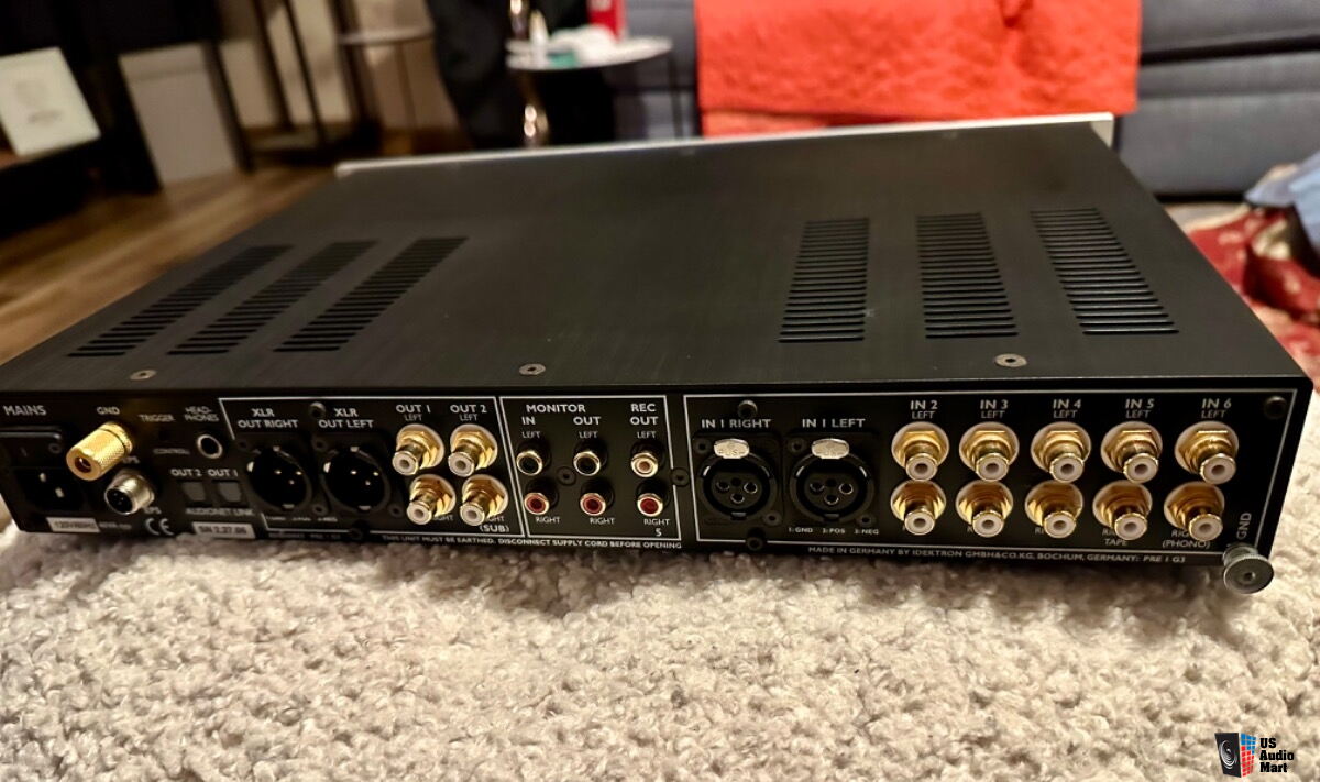 Audionet PRE1 G3 Preamp / EPS G2 Power Supply Combo Photo #5753429 - US ...