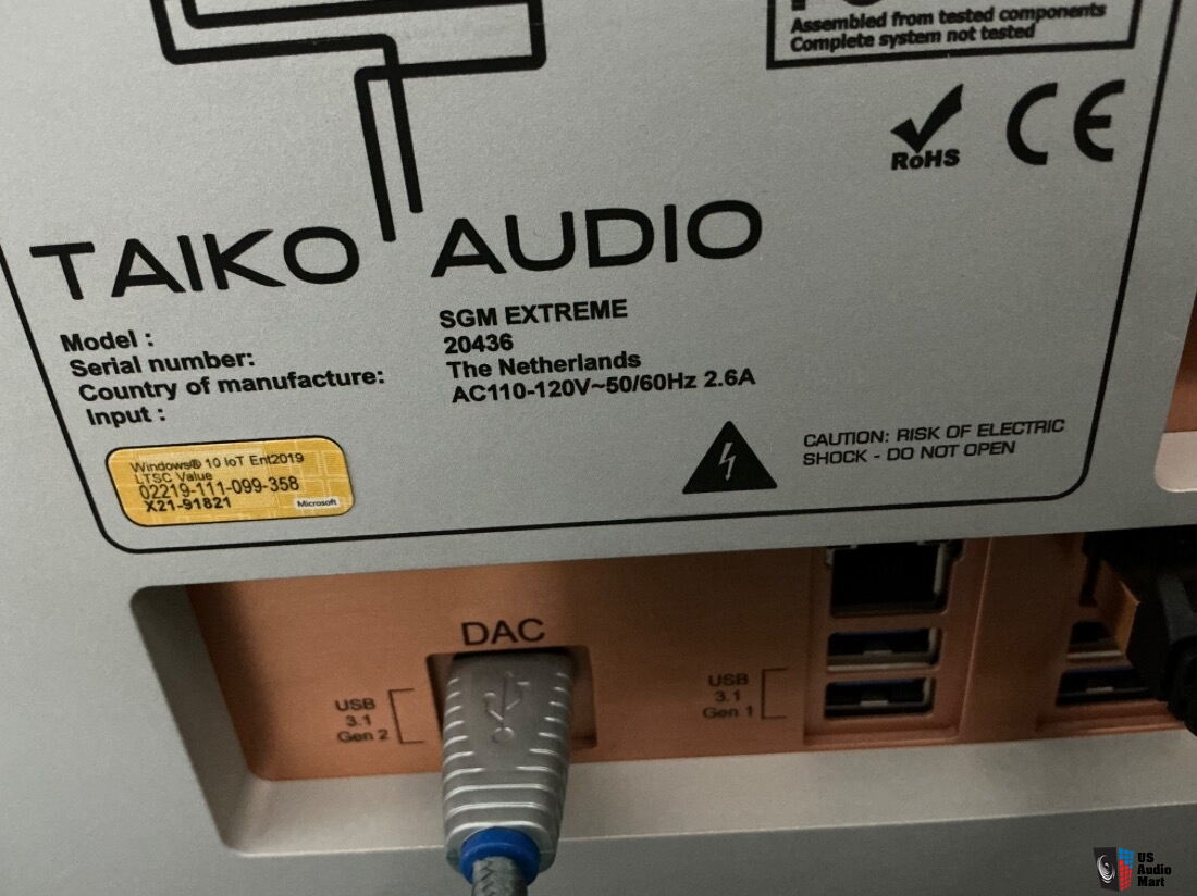 STEAL this Taiko Audio Extreme Music Server with upgrades! Photo ...