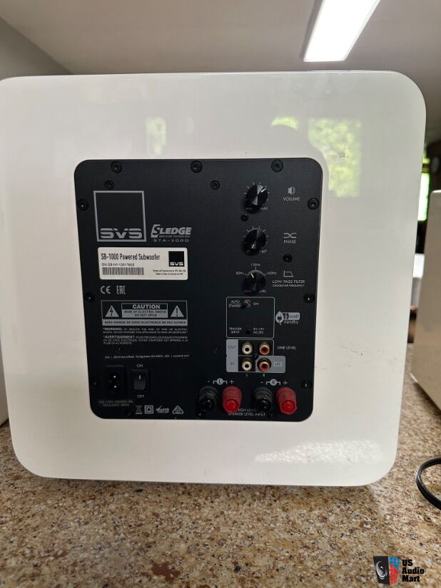 SVS Prime Wireless Powered Speakers and SVS SB-1000 sub Photo #5756617 ...