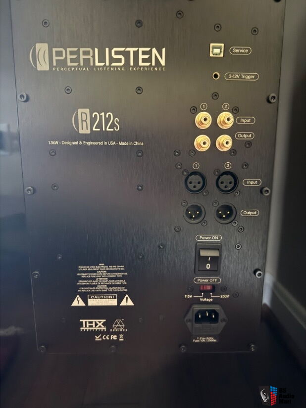 Perlisten R212 Subs (three months old) Photo #5756747 - US Audio Mart