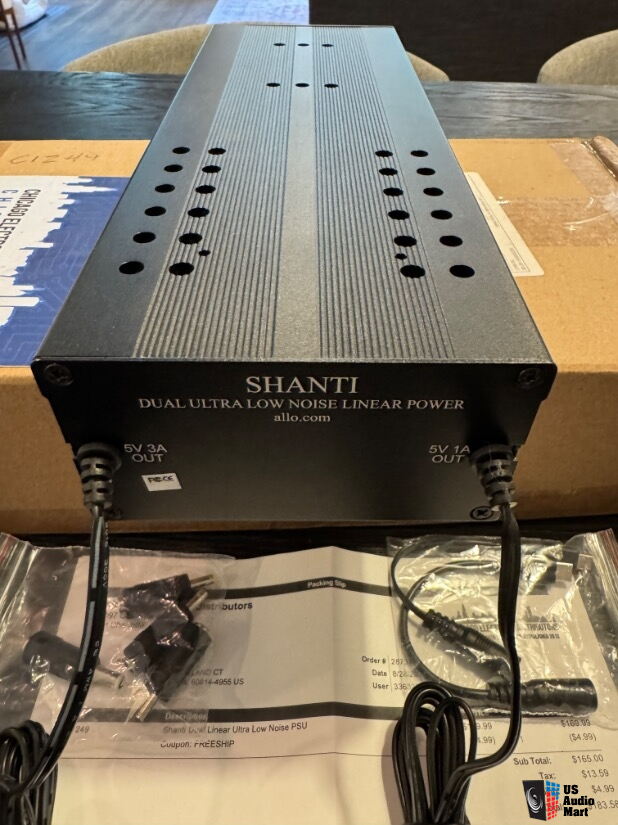 Allo Shanti Dual Linear Ultra Low Noise PSU For Sale - US Audio Mart