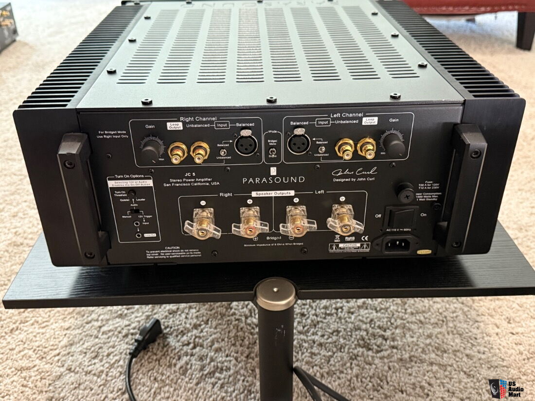 Parasound JC5 Black Photo #5758015 - US Audio Mart