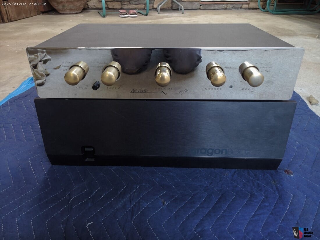 Aragon 8002 and Art Audio Tube Preamp combo For Sale - US Audio Mart