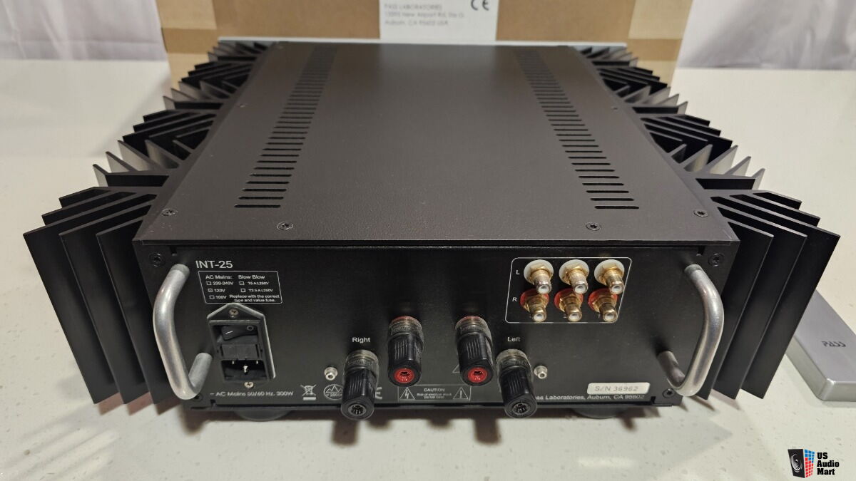 Pass Labs INT-25 Pure Class A Integrated Amplifier Photo #5758246 - US ...