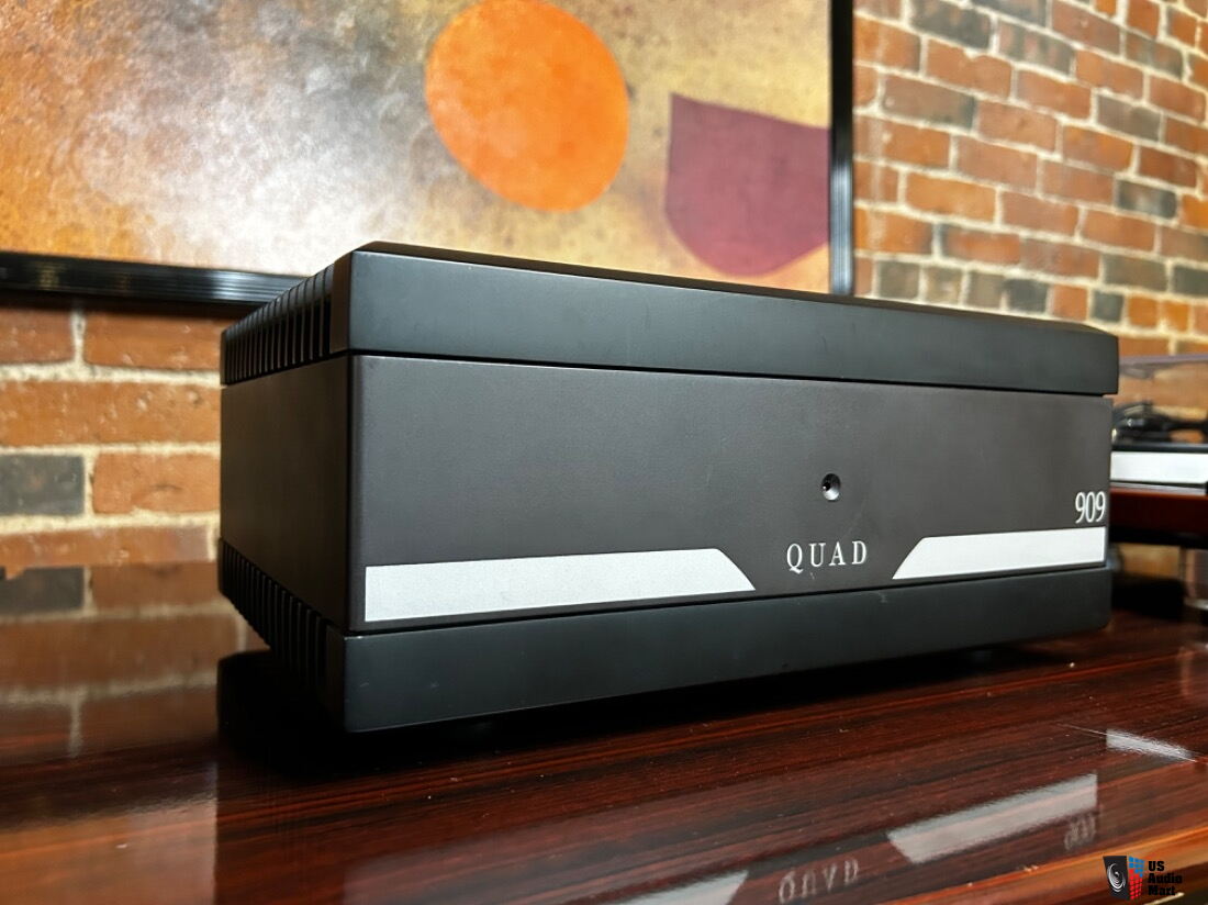 Quad 909 Power Amplifier, A Fine Example of British Precision Photo ...