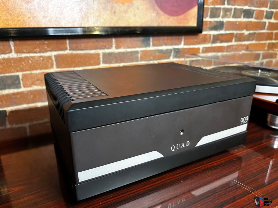 Quad 909 Power Amplifier, A Fine Example of British Precision Photo ...
