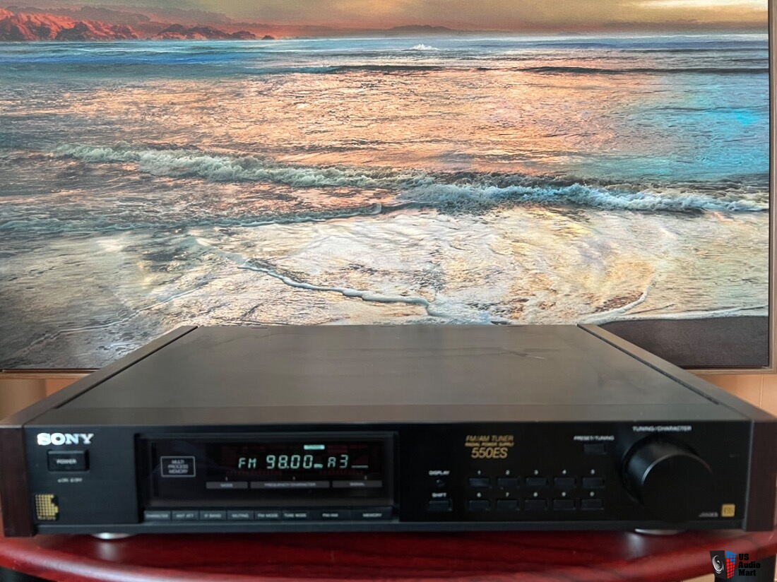 Sony ST-S550ES Rosewood AM/FM Stereo Tuner (1991-93) Photo #5760440 ...