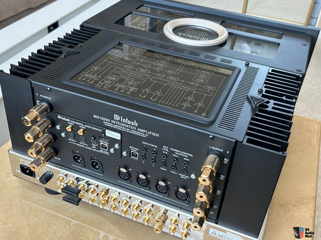 McIntosh MA12000 Integrated Amplifier-Sweet! Photo #5760878 - US Audio Mart