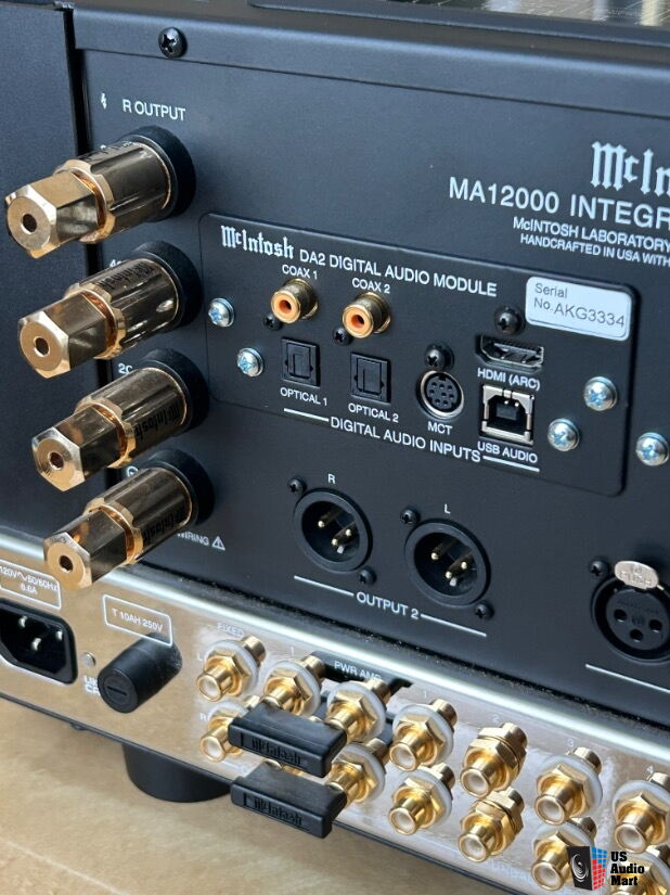 McIntosh MA12000 Integrated Amplifier-Sweet! Photo #5760880 - US Audio Mart