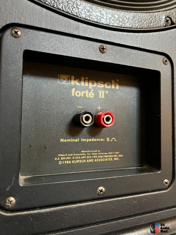 Klipsch Forte II Photo #5761040 - US Audio Mart