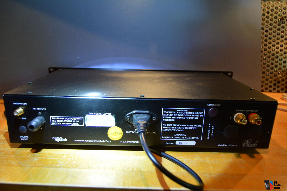 Magnum Dynalab FT 101A Analog FM Tuner Photo #5761122 - US Audio Mart