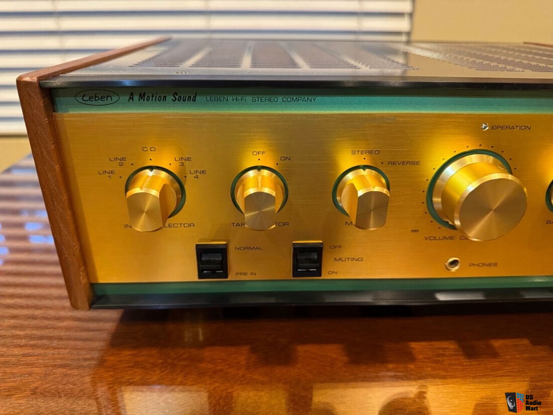 Leben CS600X Tube Integrated Amp - OG owner Photo #5763186 - US Audio Mart