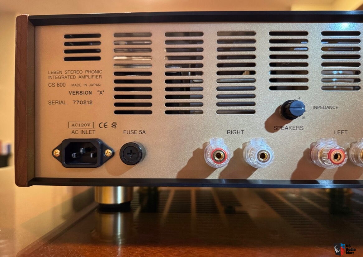 Leben CS600X Tube Integrated Amp - OG owner Photo #5763187 - US Audio Mart