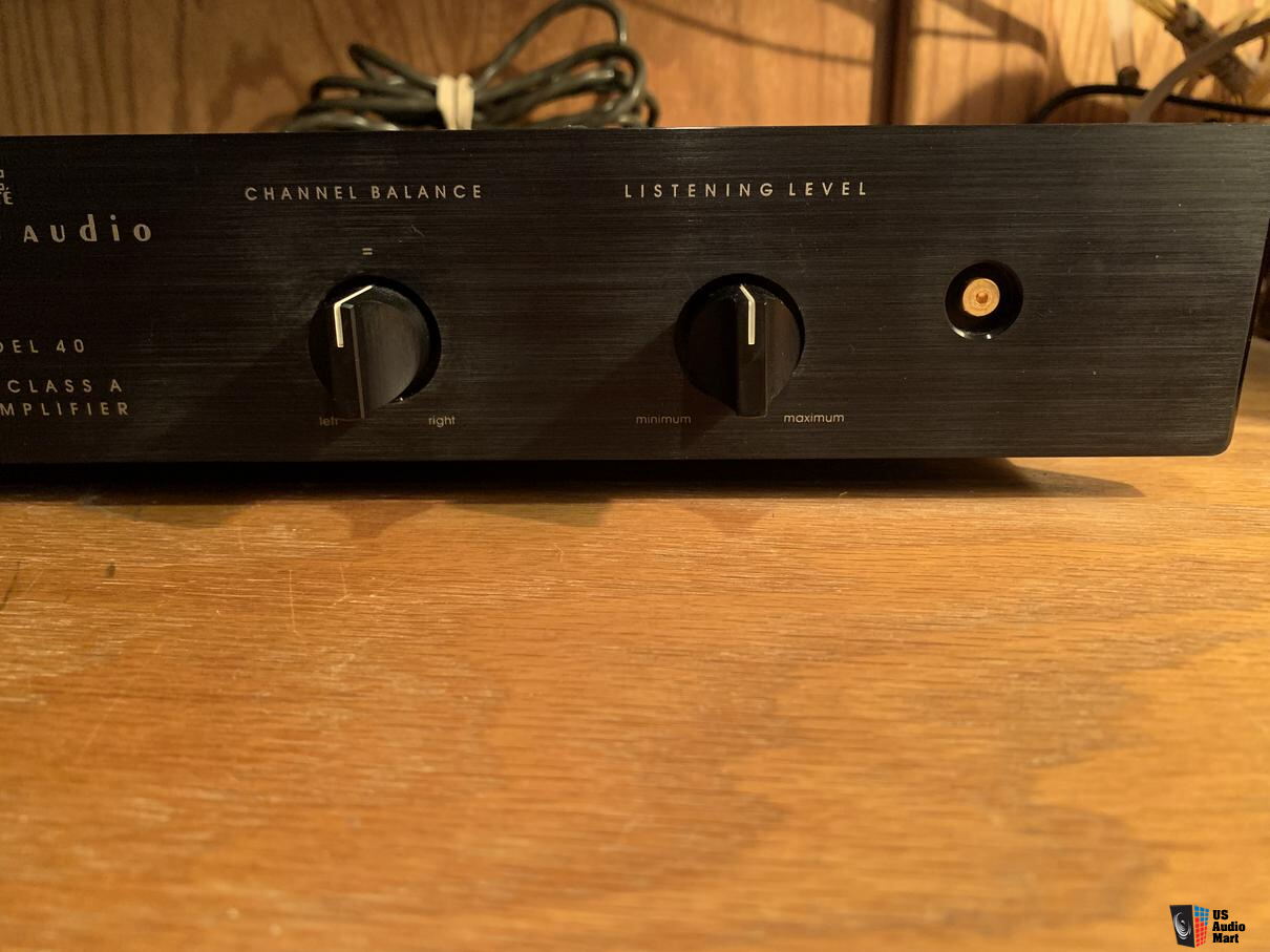 Forte' Audio Mode 40 Preamplifier - Class A line stage preamplifier ...
