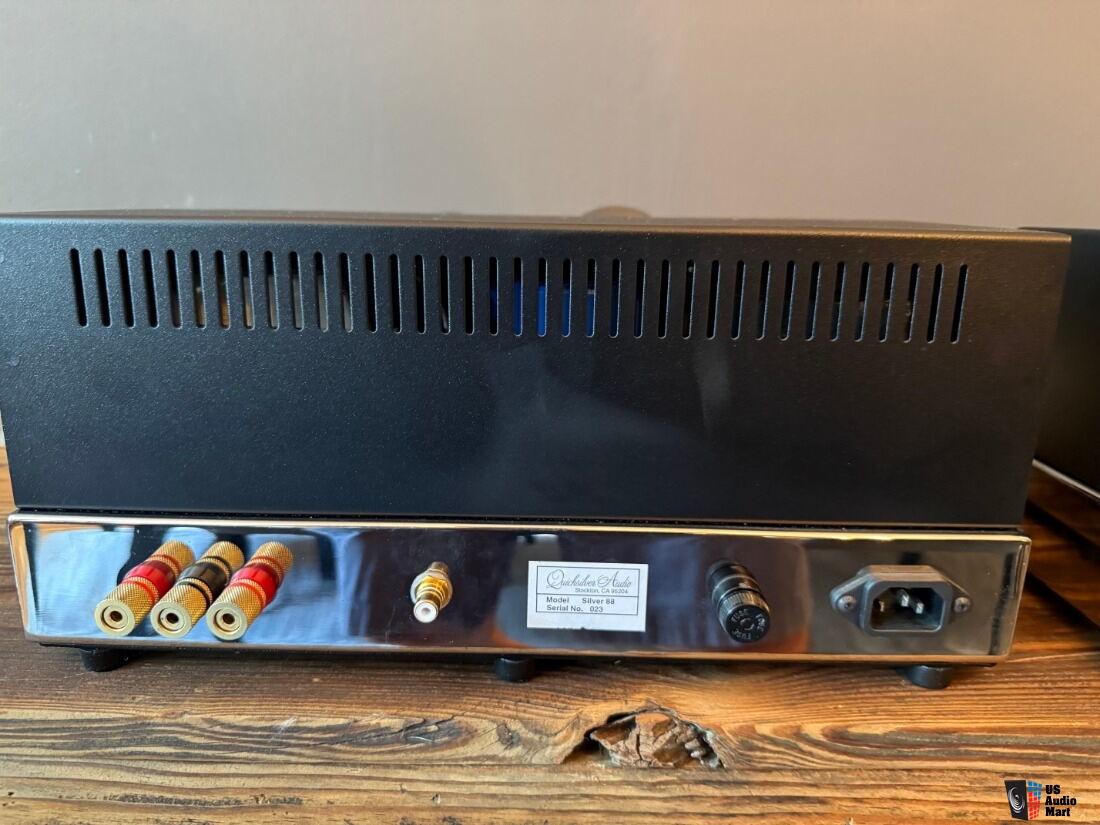 QuickSilver Silver 88 Vacuum Tube Monoblock Power Amplifiers - KT88 ...