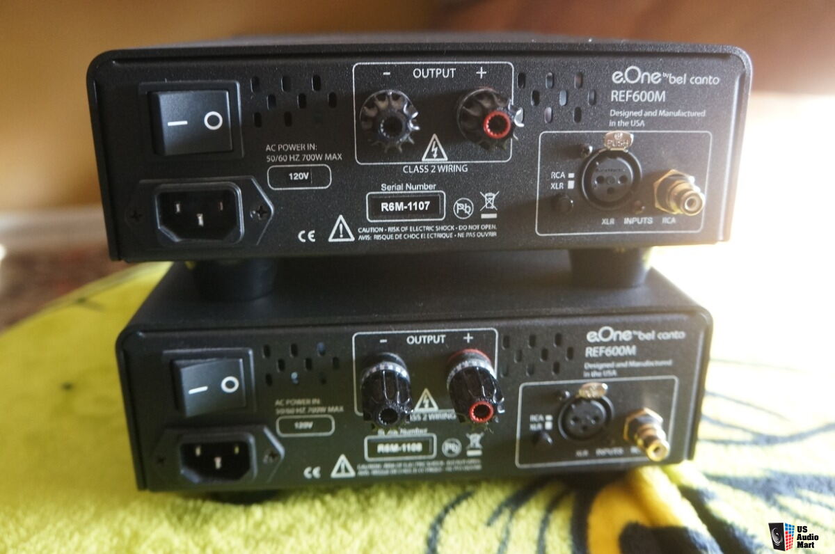 Bel Canto 600 Mono Amp pair upgraded to 601 Status Photo #5765434 - US ...