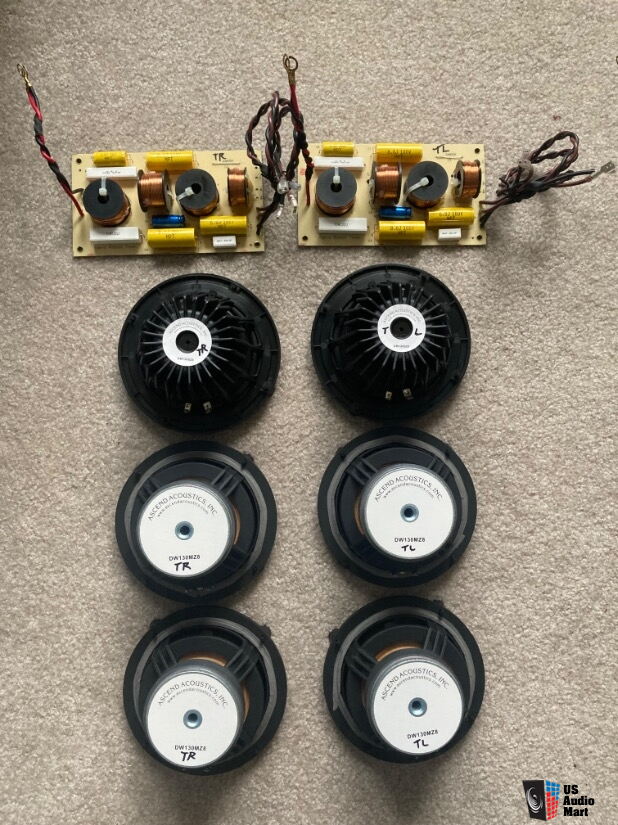 Ascend Acoustics Sierra Tower Kit Pair (4 woofers, 2 midrange, 2 ...