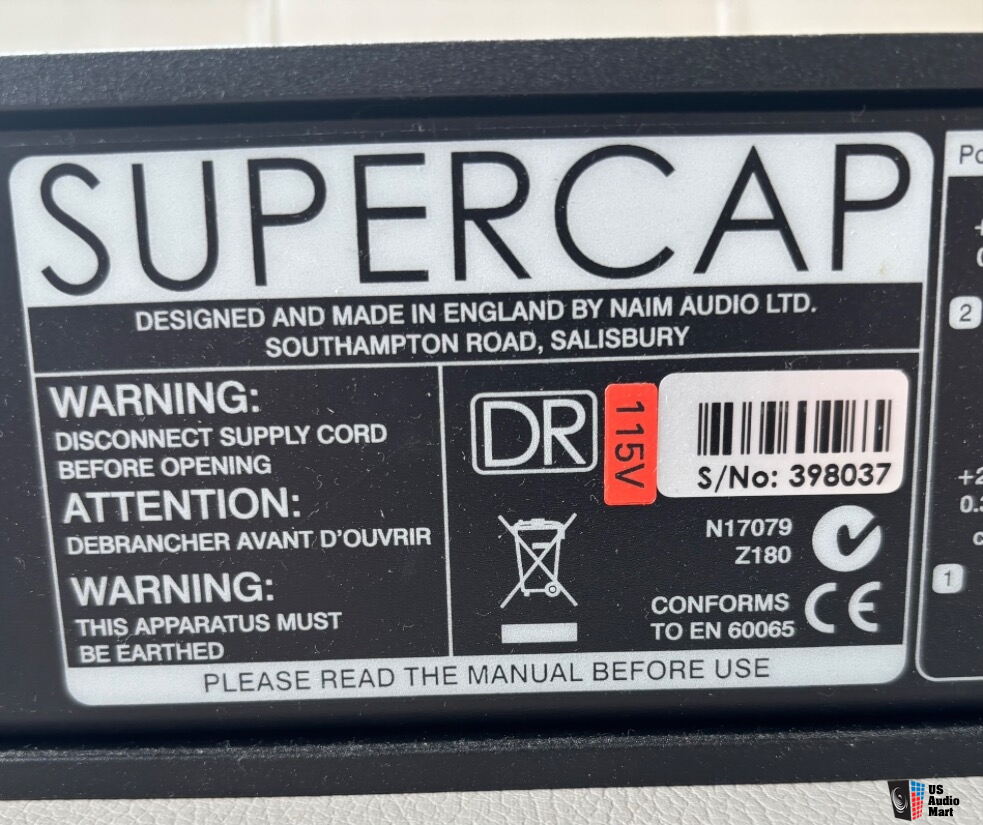 Naim PSU Supercap - DR, 115V Photo #5766504 - Canuck Audio Mart