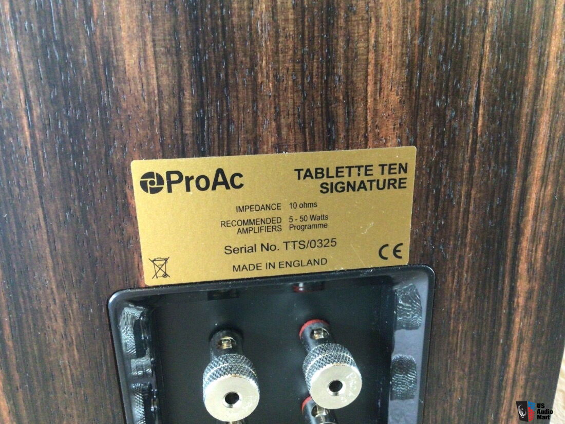 Proac Tablette 10 Signature Ebony New Mint Condition Price Lowered ...