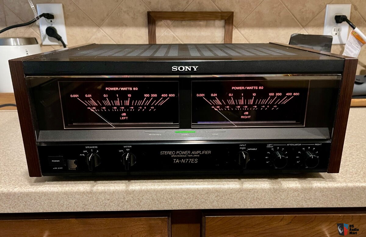 Rare Sony TA-N77ES Amplifier Multi Voltage International Model Photo ...