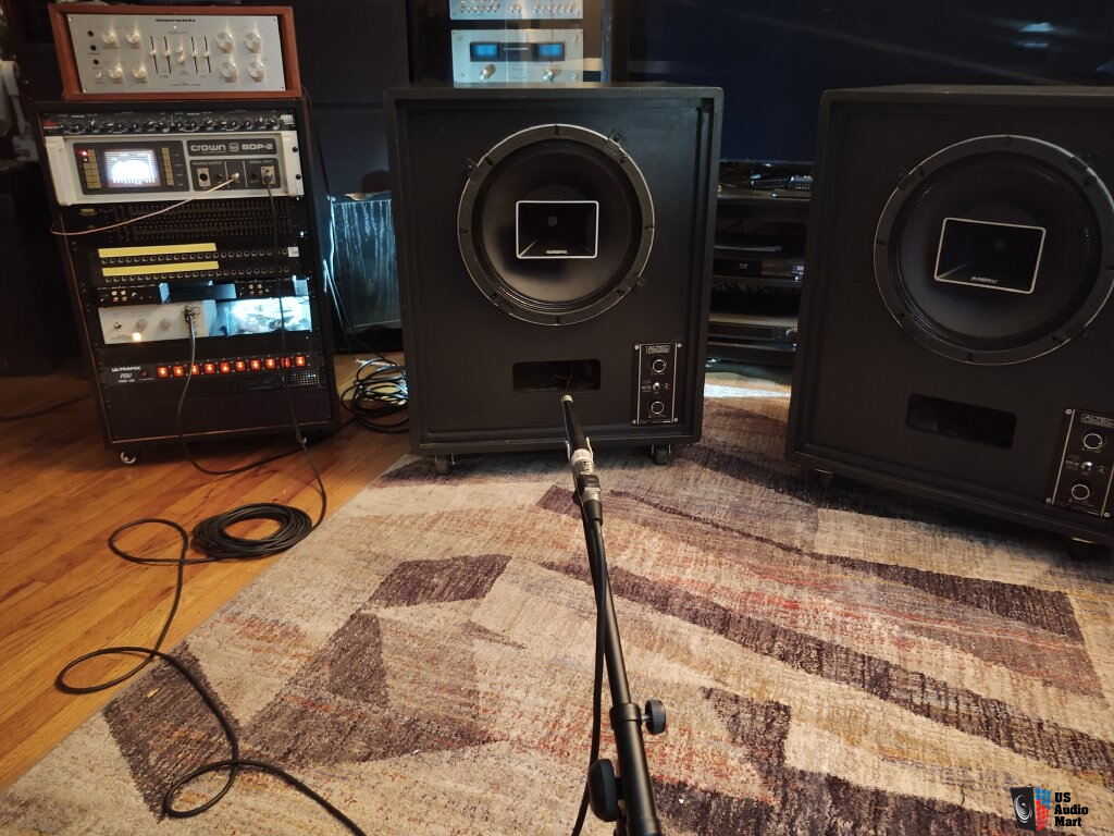 2) Altec 604-8k With Altec 604-8k Cross Overs In Altec 612C Cabinets/A ...