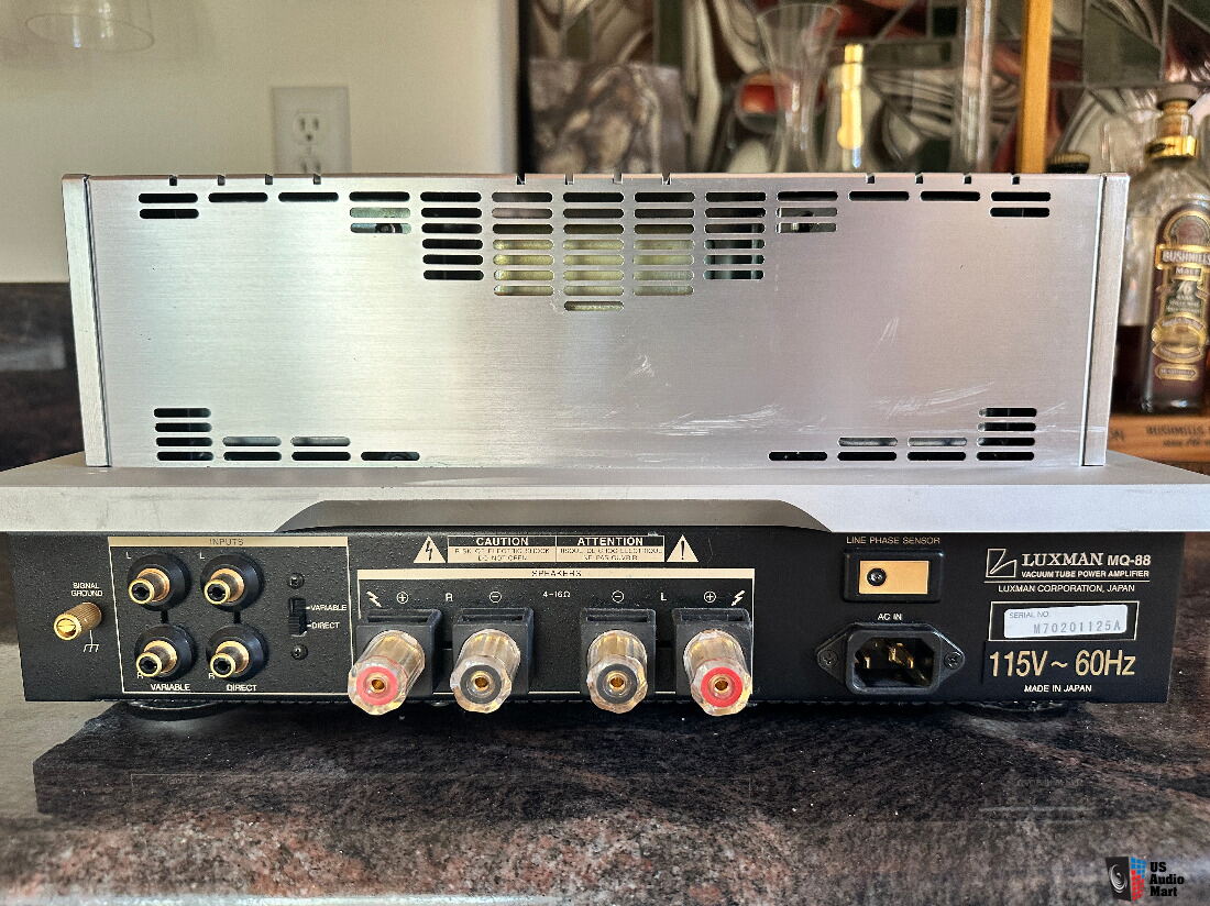 Luxman MQ-88 stereo tube amp II5V, w/ volume control Photo #5768324 ...