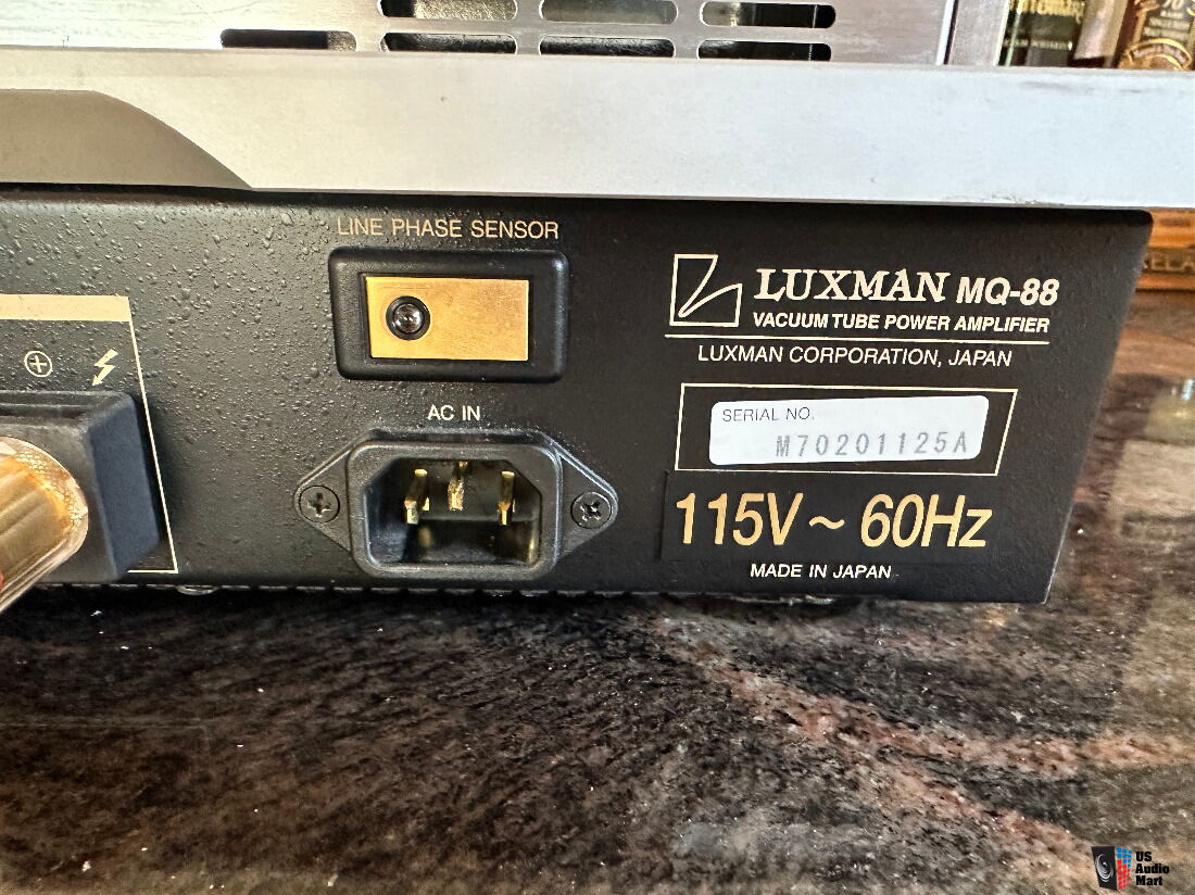 Luxman MQ-88 stereo tube amp II5V, w/ volume control Photo #5768324 ...