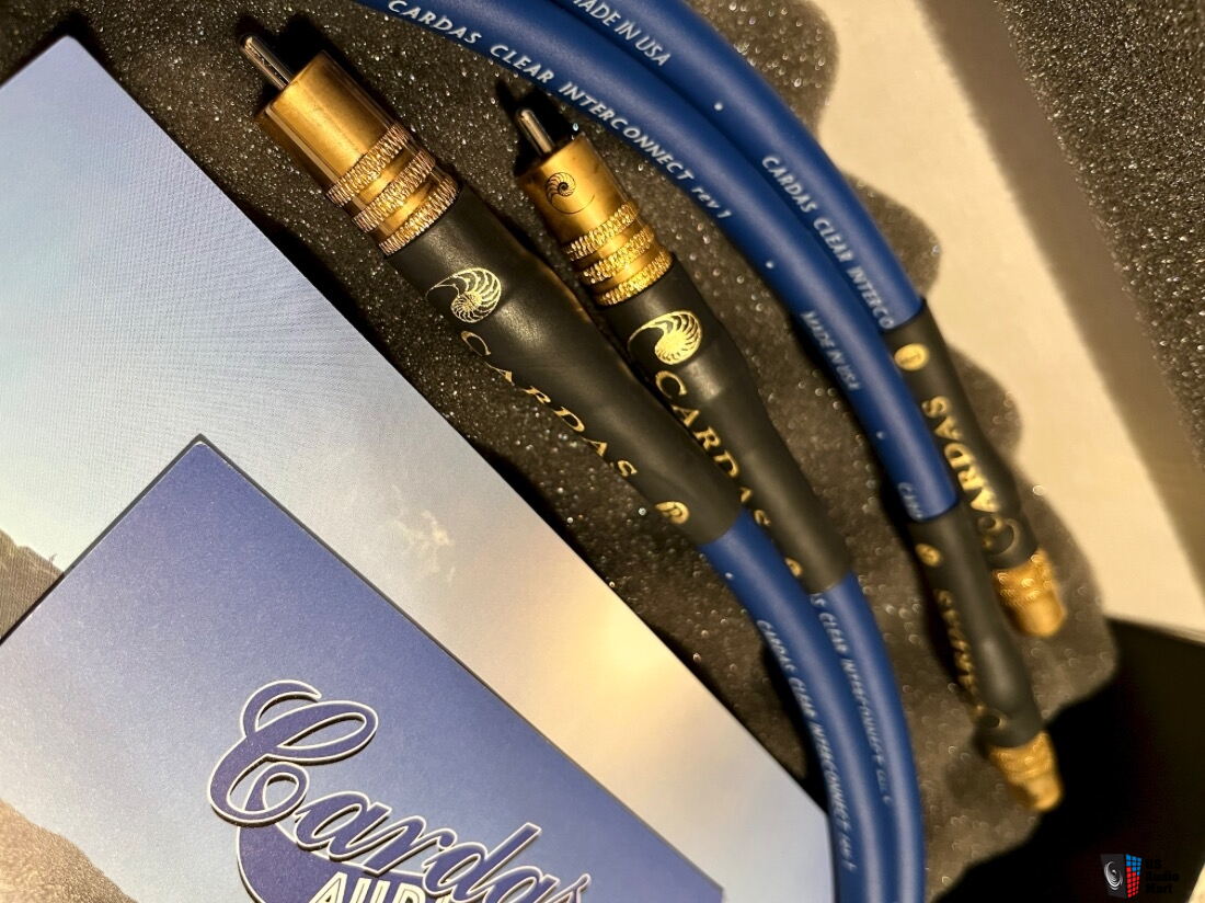Cardas Audio Clear Interconnect rev1, RCA, 1 Meter Length Photo ...