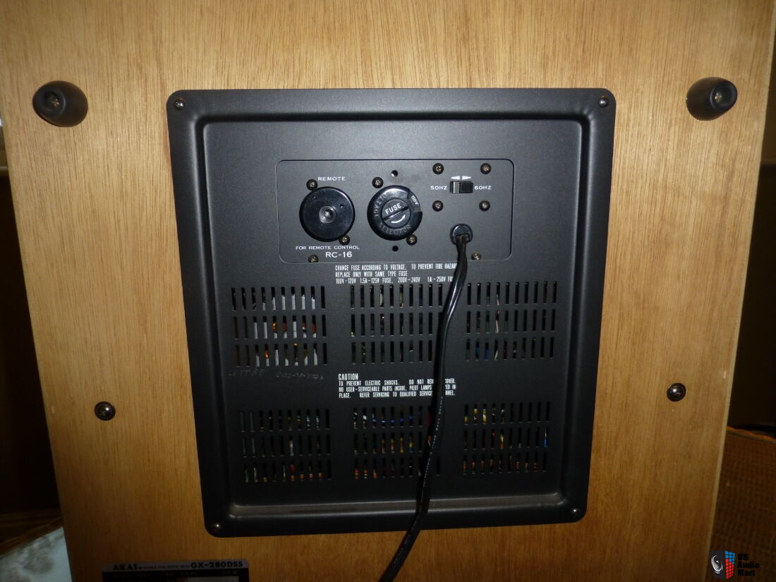 Akai GX-280D-SS quadraphonic reel-to-reel 4 channel stereo tape deck ...