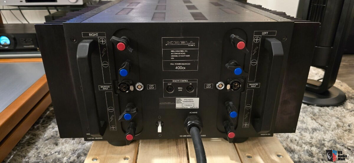 Krell FPB400cx - Serviced at Krell Photo #5772177 - US Audio Mart