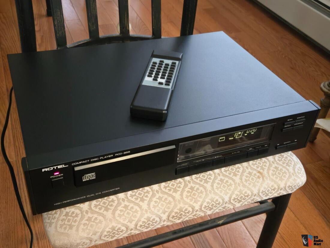 Rotel RCD-855 CD player Photo #5773658 - US Audio Mart