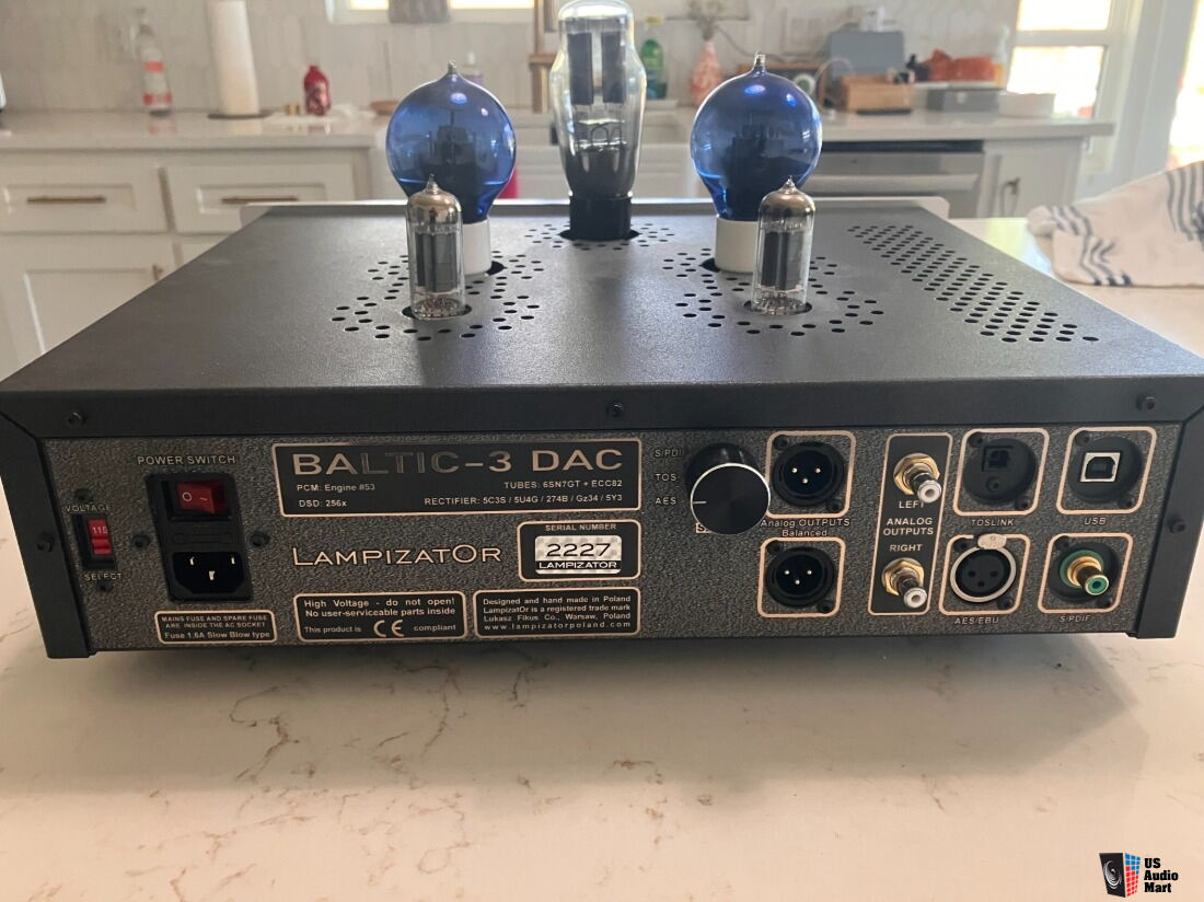 Lampizator Baltic 3 DAC - Legendary Tube Sound, Warranty Through 2027 ...