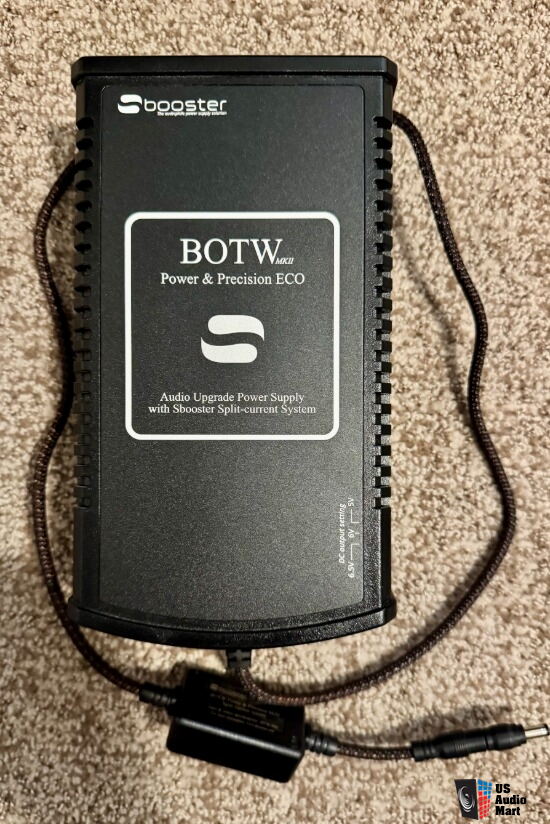 Sbooster BOTW P&P ECO MKII Power Supply 5-6v For Sale - US Audio Mart
