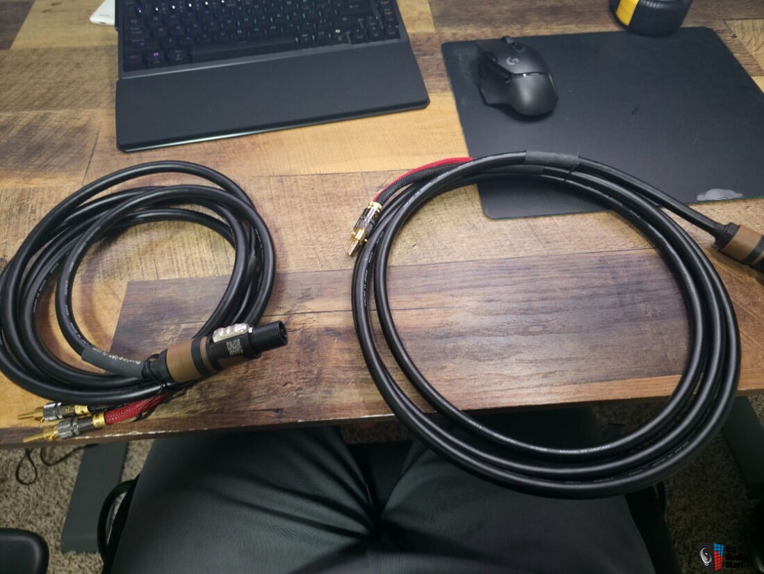Benchmark Speaker Cables NL2 to Banana 10 feet For Sale - Canuck Audio Mart