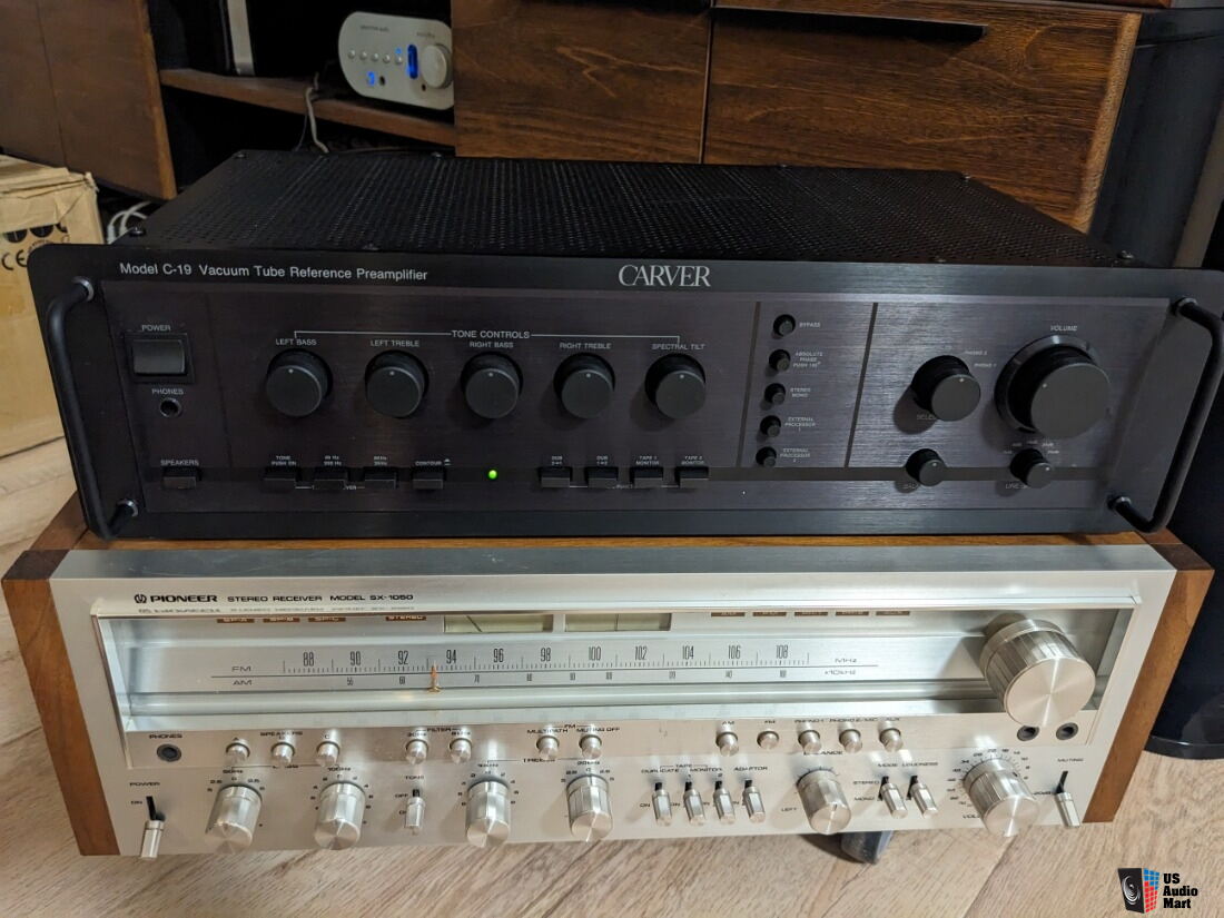 Carver C-19 Vacuum Tube Reference Preamplifier with MM & MC Phono ...