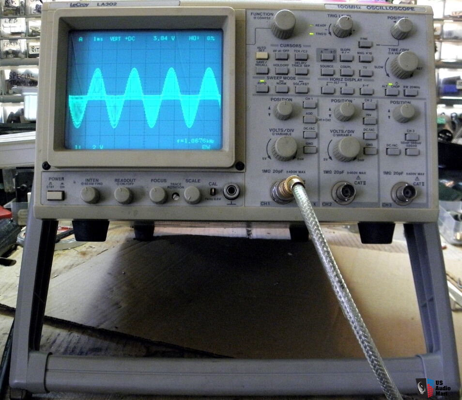 Excellent Oscilloscope for audio service and repair For Sale - US Audio ...