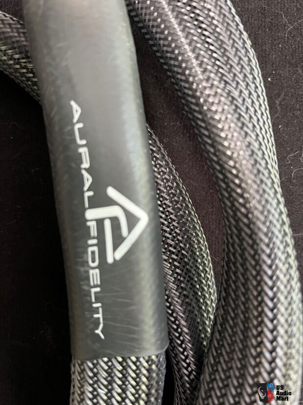 Aural Fidelity speaker cables, 10 foot, Furutech spade connection Photo ...