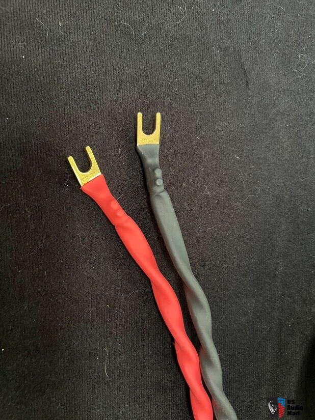 Aural Fidelity speaker cables, 10 foot, Furutech spade connection Photo ...