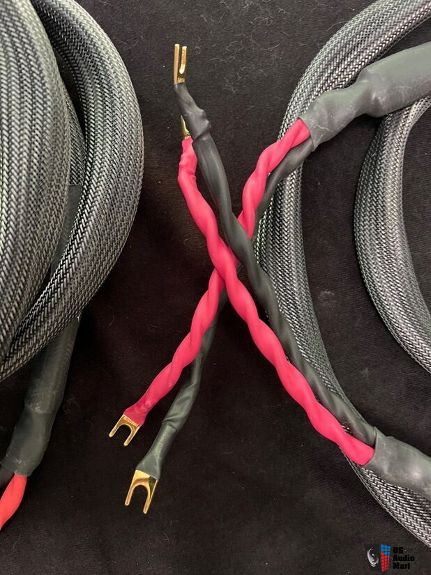 Aural Fidelity speaker cables, 10 foot, Furutech spade connection Photo ...