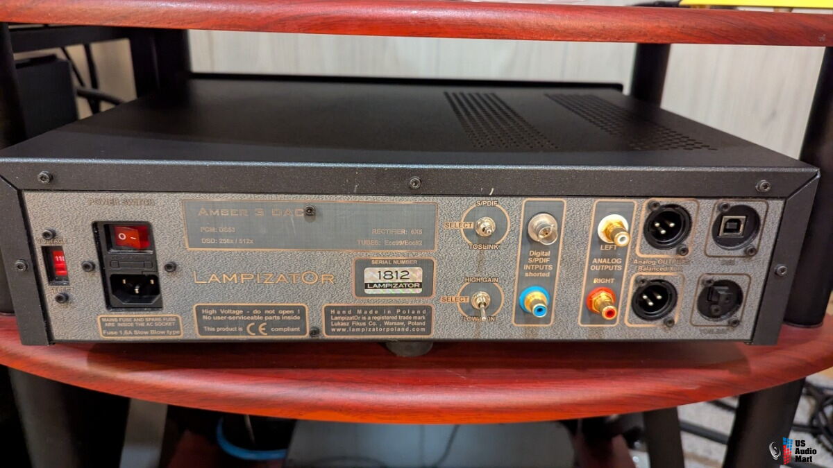 Lampizator Amber 3 Balanced Anniversary DAC Photo #5777796 - US Audio Mart