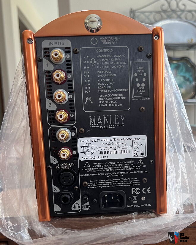 Manley Absolute Headphone Amplifier Photo #5777574 - US Audio Mart