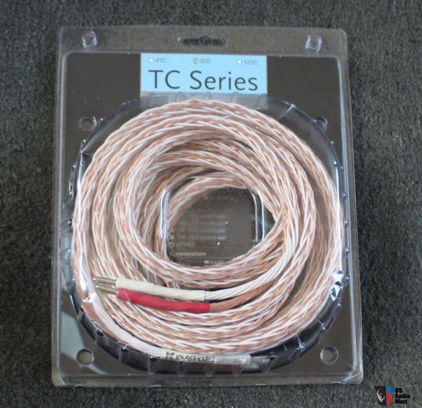 Kimber Kable 8TC speaker cables - bananas - 15 ft & 16 ft Photo ...