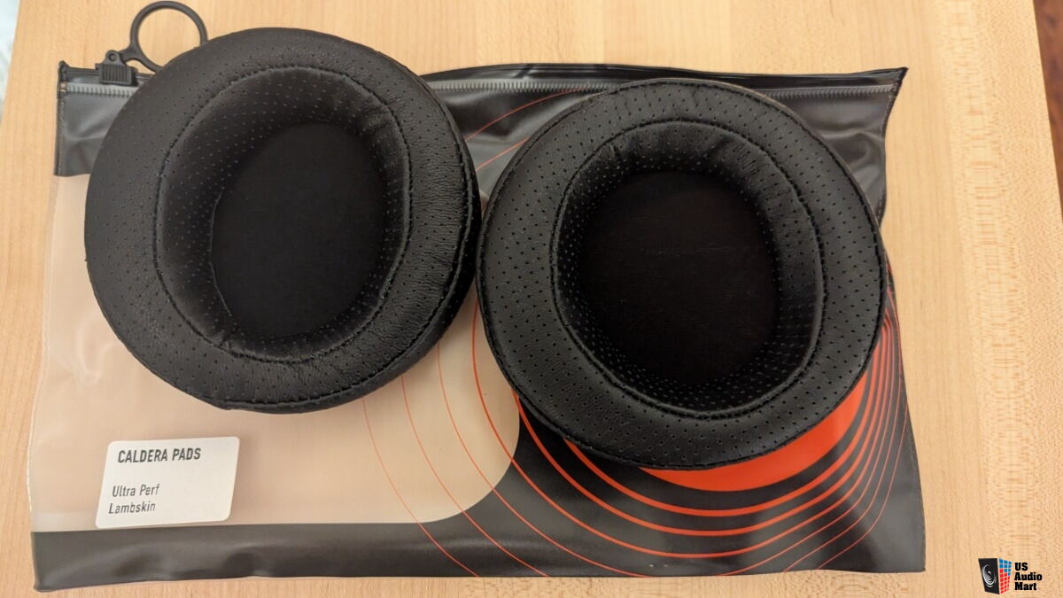 ZMF Caldera Ultra perforated lambskin pads Photo #5778518 - US Audio Mart