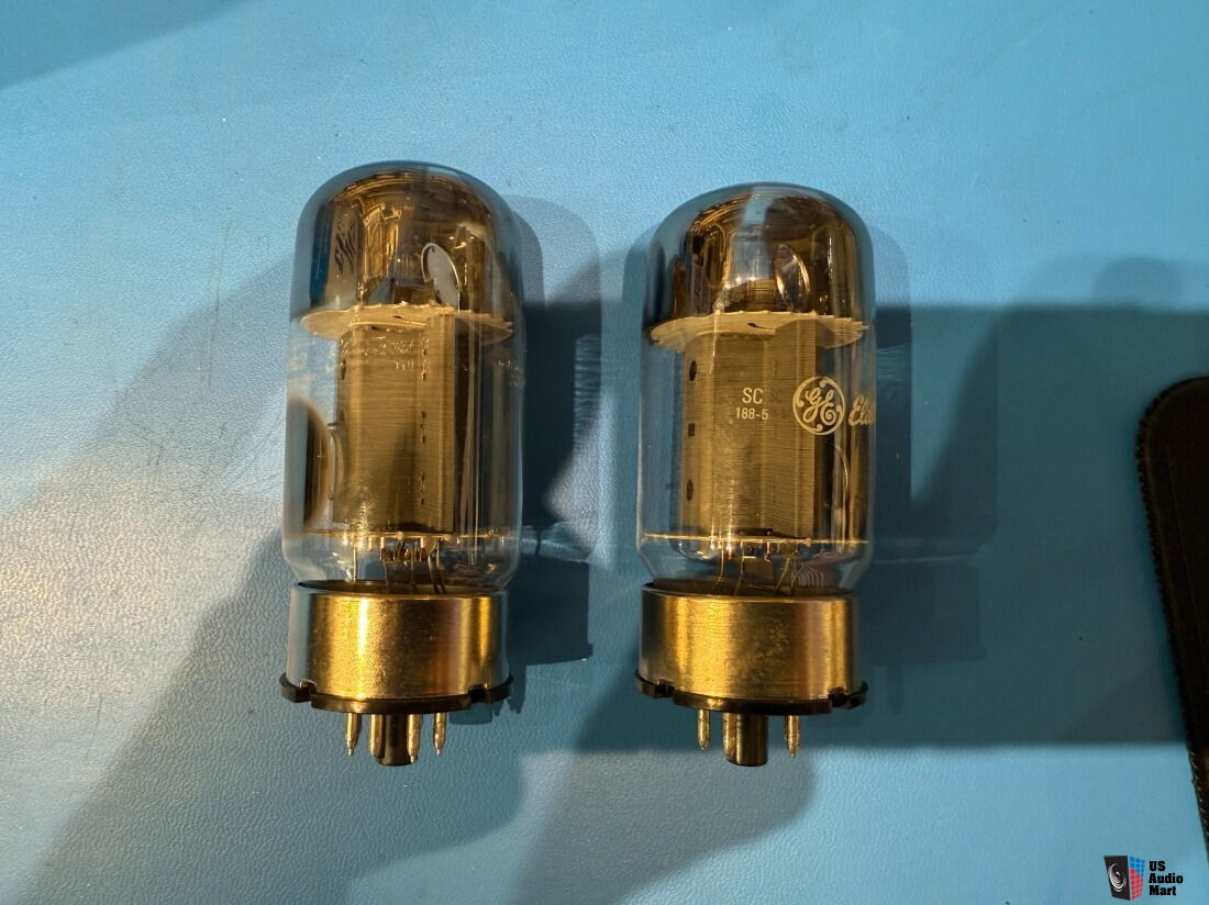 NOS Pair GE 6550 / 6550A Legendary Power Tubes Photo #5779178 - US ...
