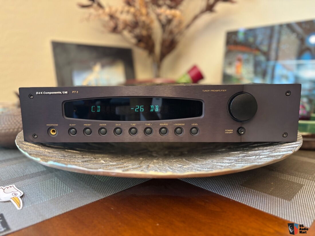 B & K Components PT-3 Series II Preamplifier & Headphone Amp Photo ...