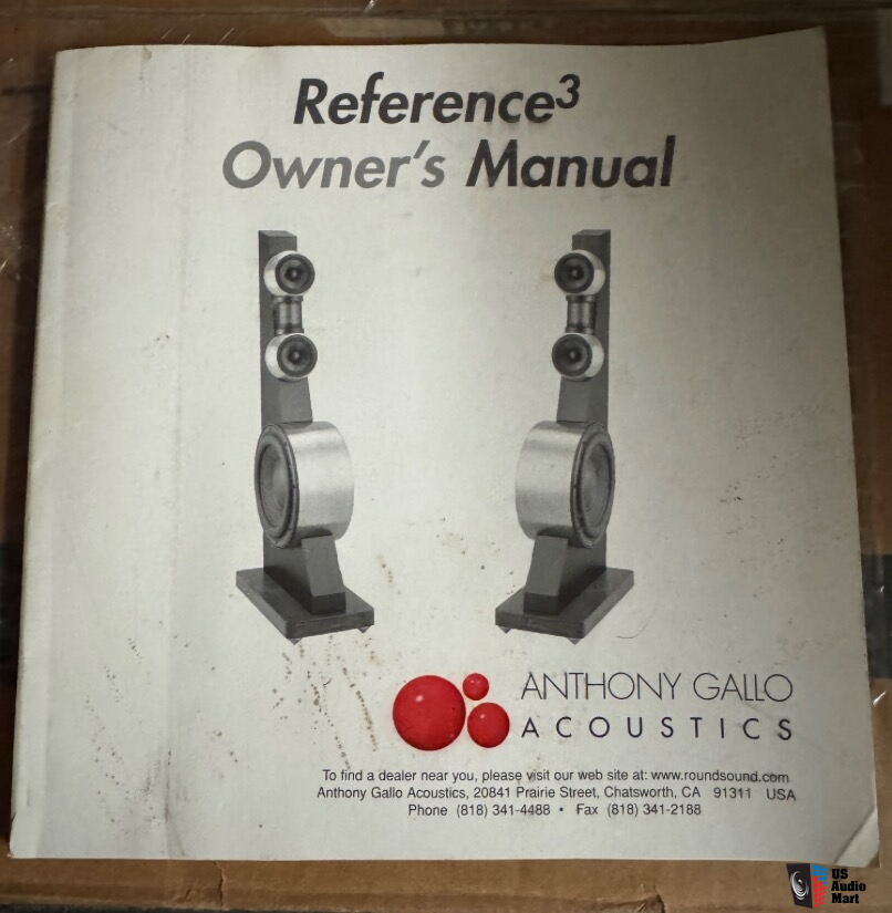 Anthony Gallo Nucleus Reference 3.1 (Black) Photo #5781554 - US Audio Mart